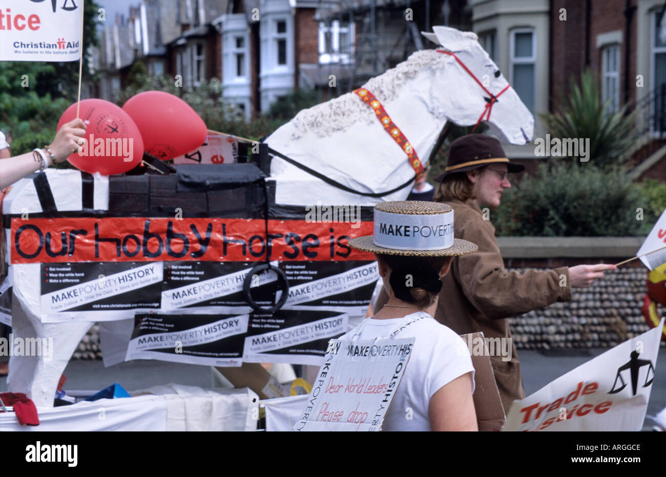 Street Parade Hobby Horse Stock Photo - Alamy