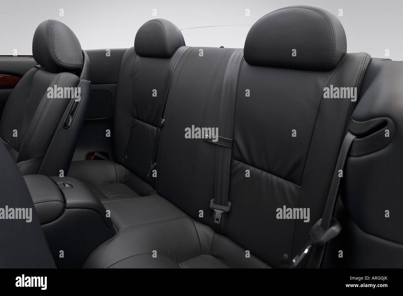 2007 Lexus SC 430 in Red - Rear seats Stock Photo - Alamy