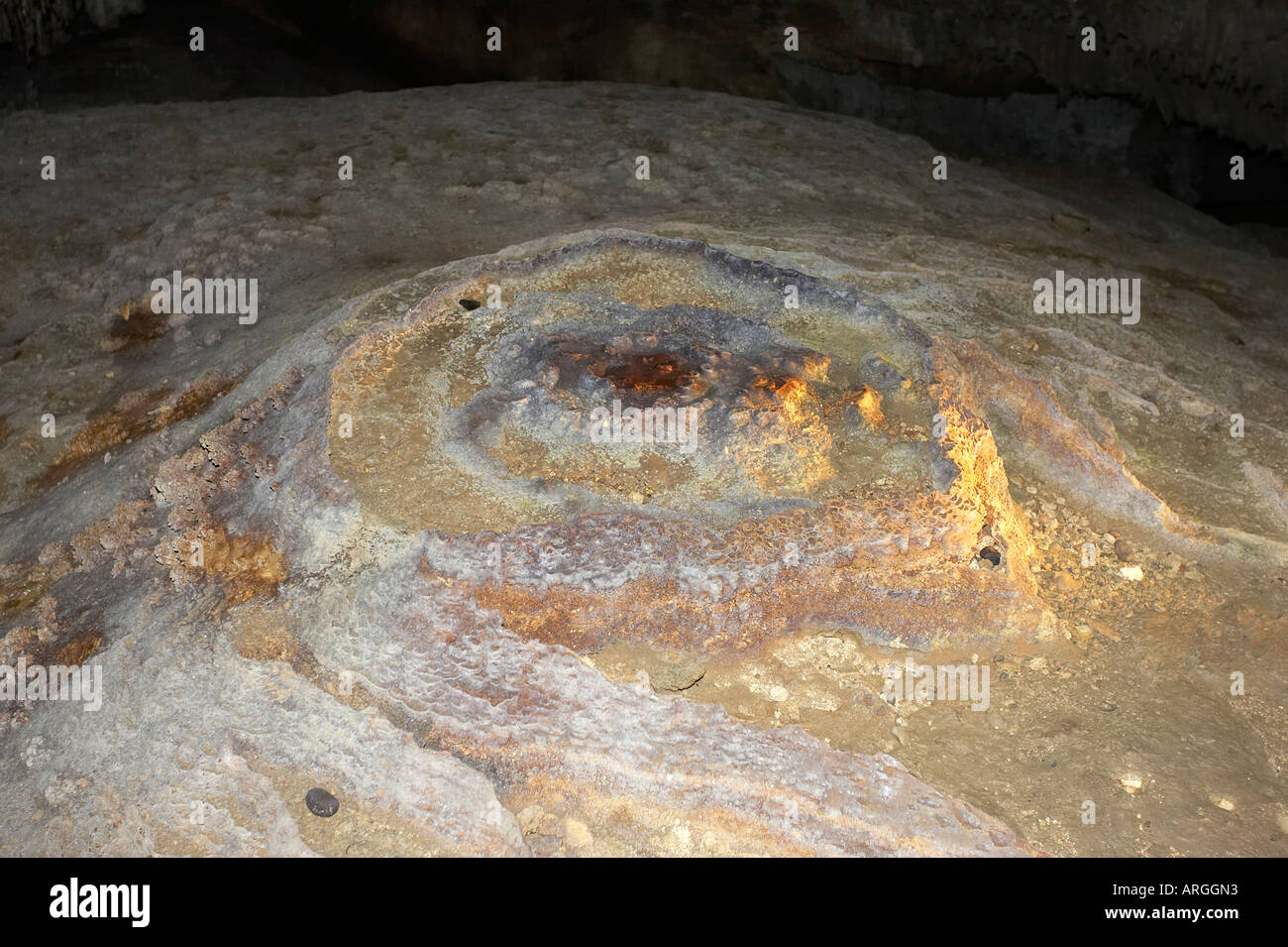 rimstone pool in Marble Arch Caves European Geopark show caves national ...