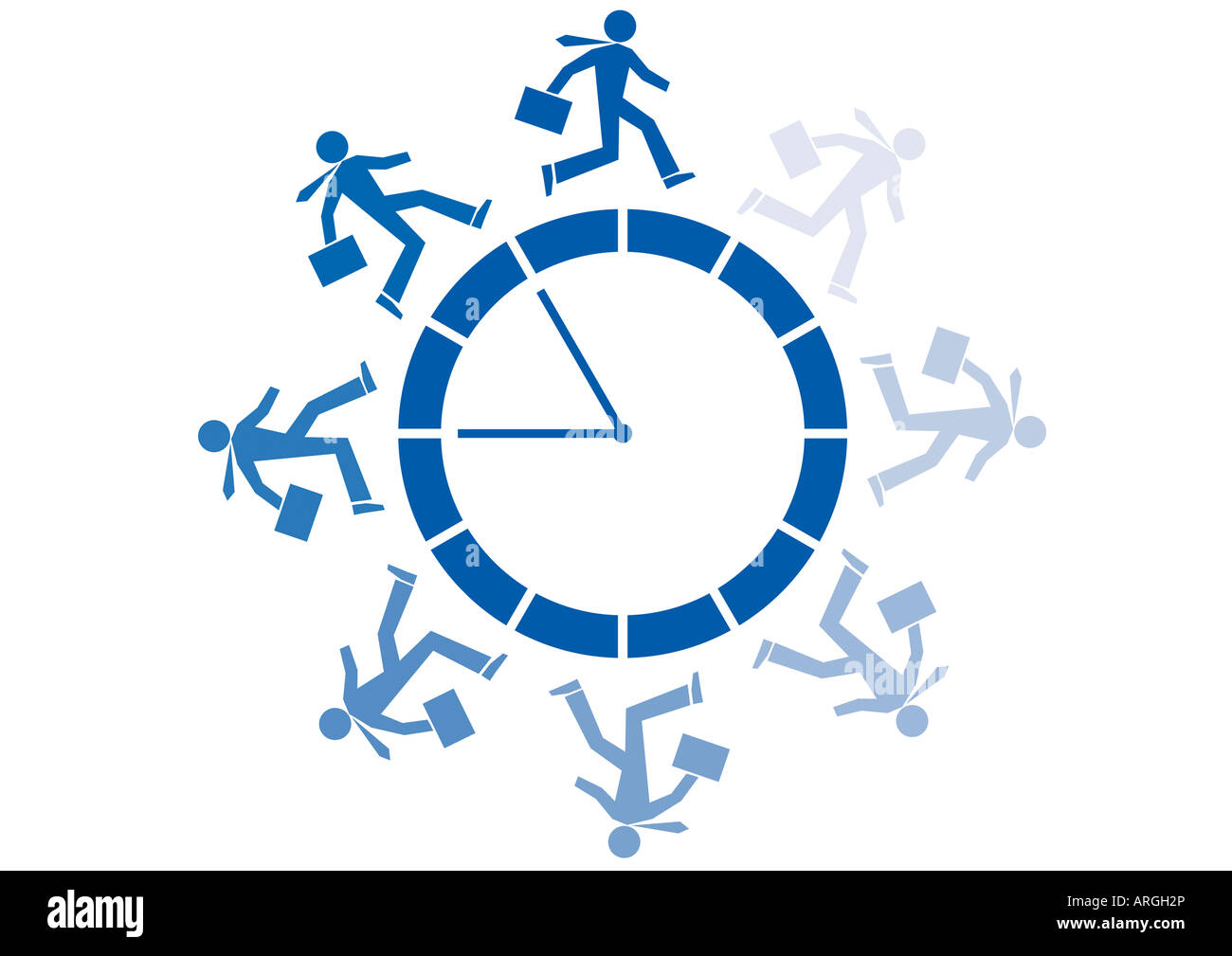 Late for work Stock Photo - Alamy