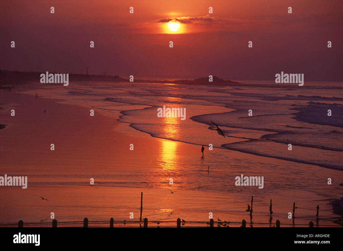 Dar-el-Baida Ain Diab Beach Corniche Atlantic Ocean Greater Casablanca ...