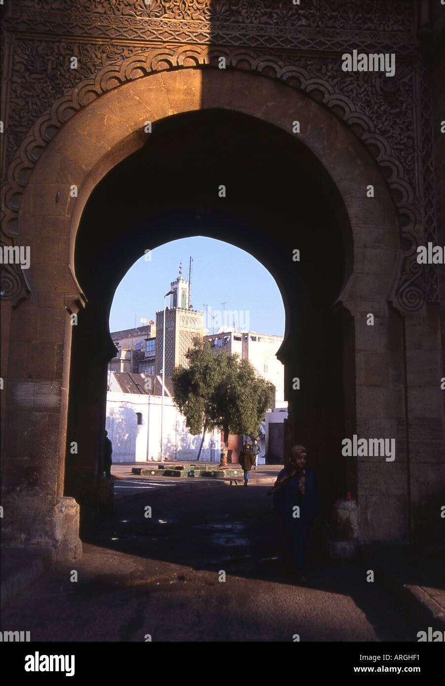 Old Medina Dar-el-Baida Greater Casablanca Region Western Morocco ...