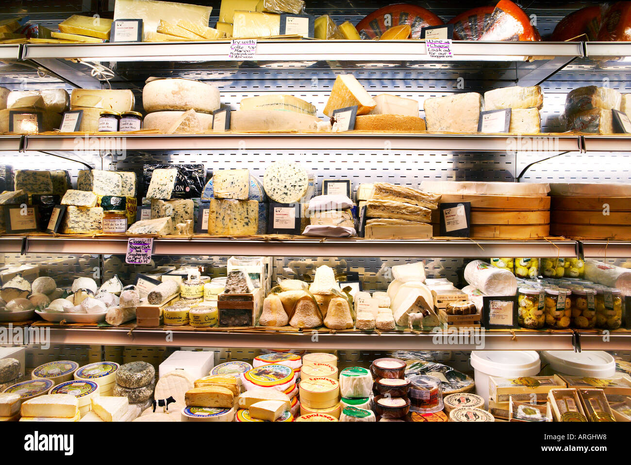 Cheese varieties variety selection hi-res stock photography and images ...