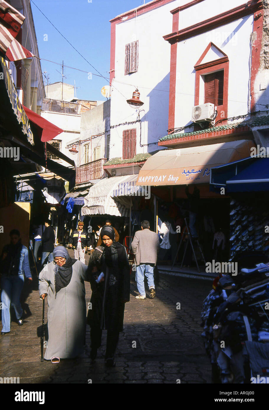 Old Medina Dar-el-Baida Greater Casablanca Region Western Morocco ...