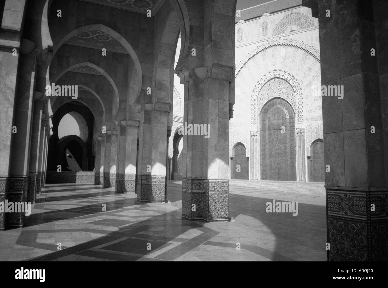 Hassan II Mosque Dar-el-Baida Greater Casablanca Region Western Morocco ...