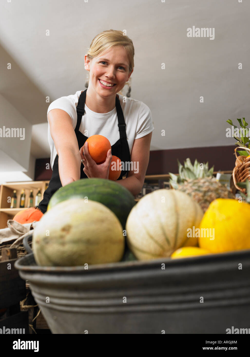 Female Supermarket Woman Uniform High Resolution Stock Photography and ...