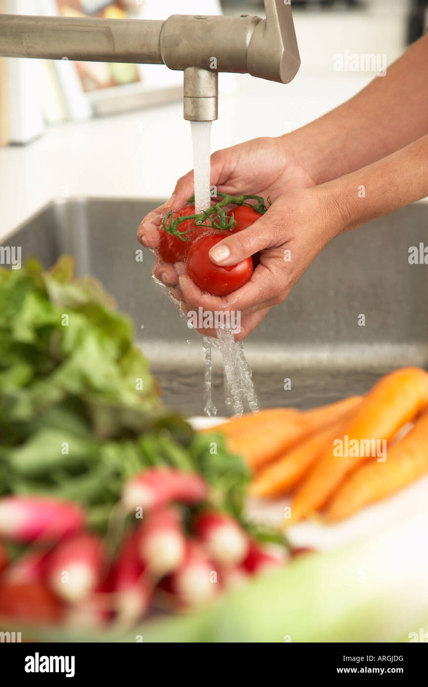 Wash Vegetables High Resolution Stock Photography and Images - Alamy