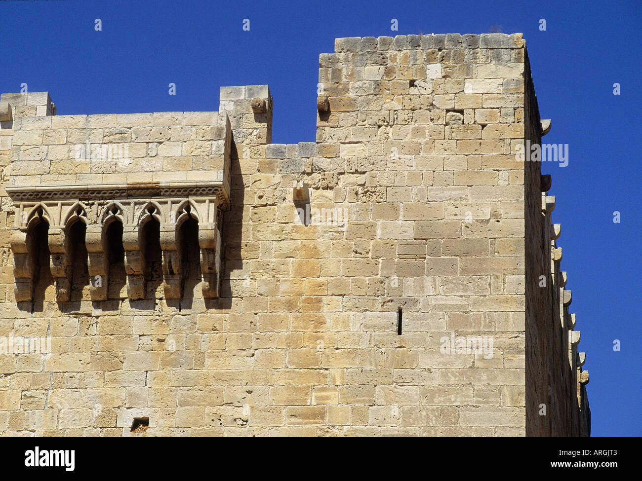 Castle Machicolations