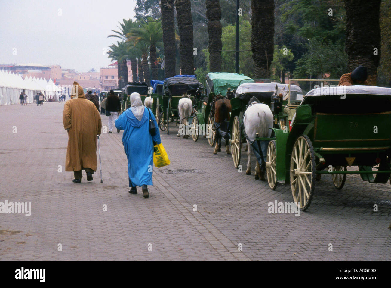 Marrakesh Marakesh Red City Southwestern Morocco Maghreb Maghrebian ...