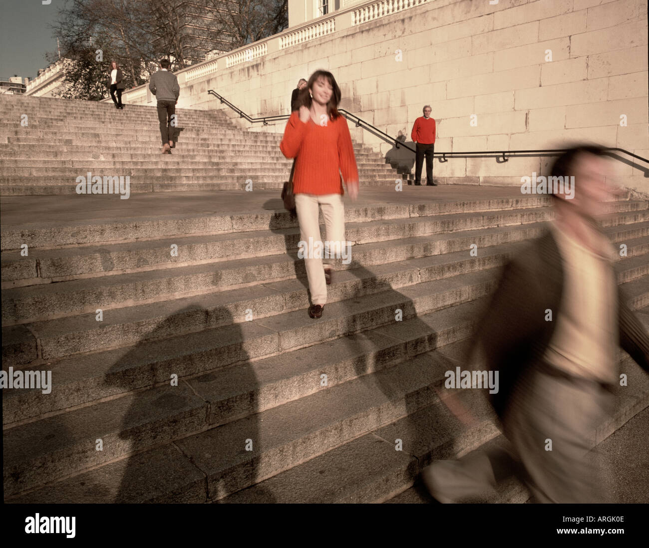 Duke of York Steps Stock Photo - Alamy