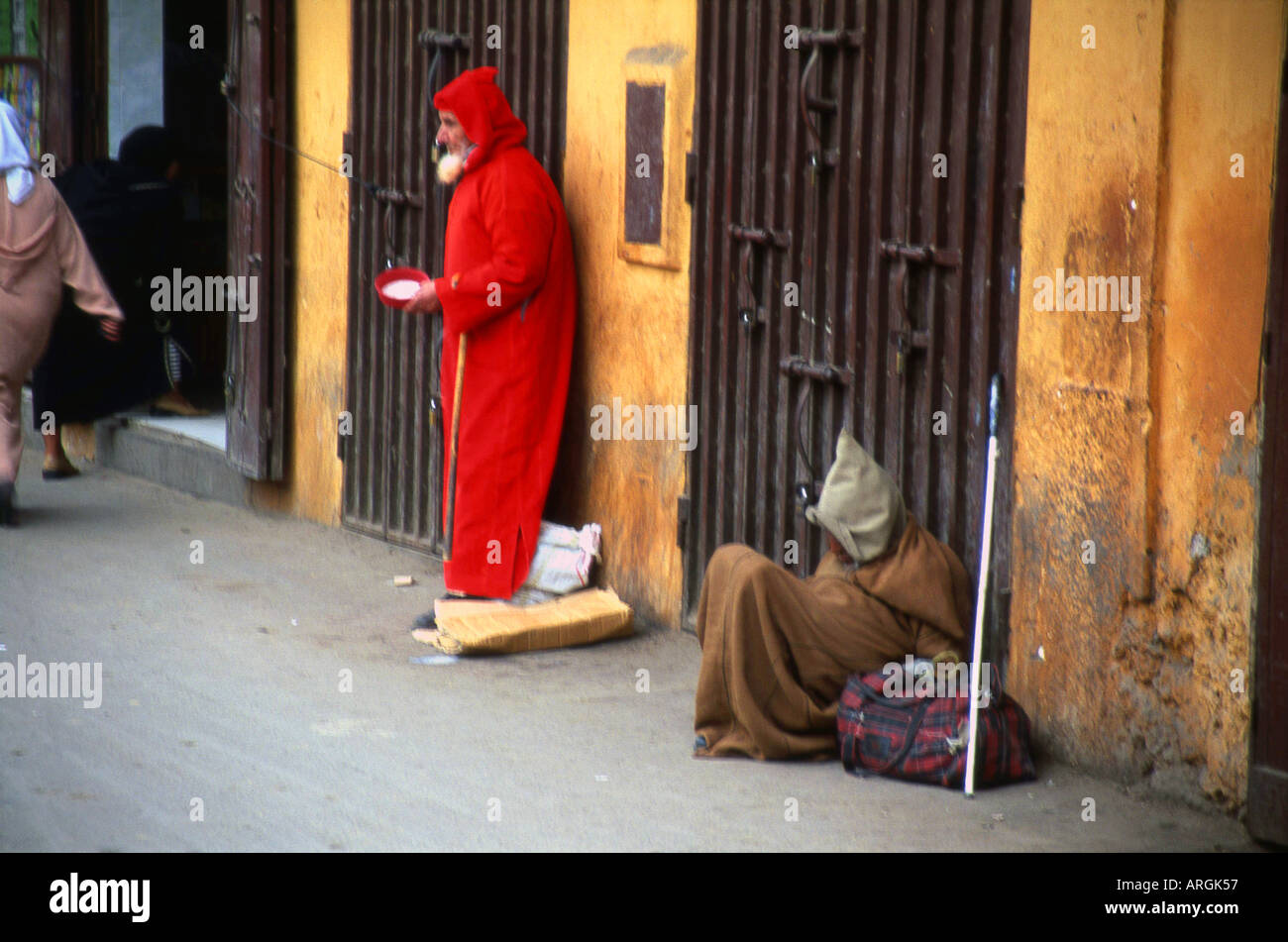 Beggar marrakech morocco africa hi-res stock photography and images - Alamy