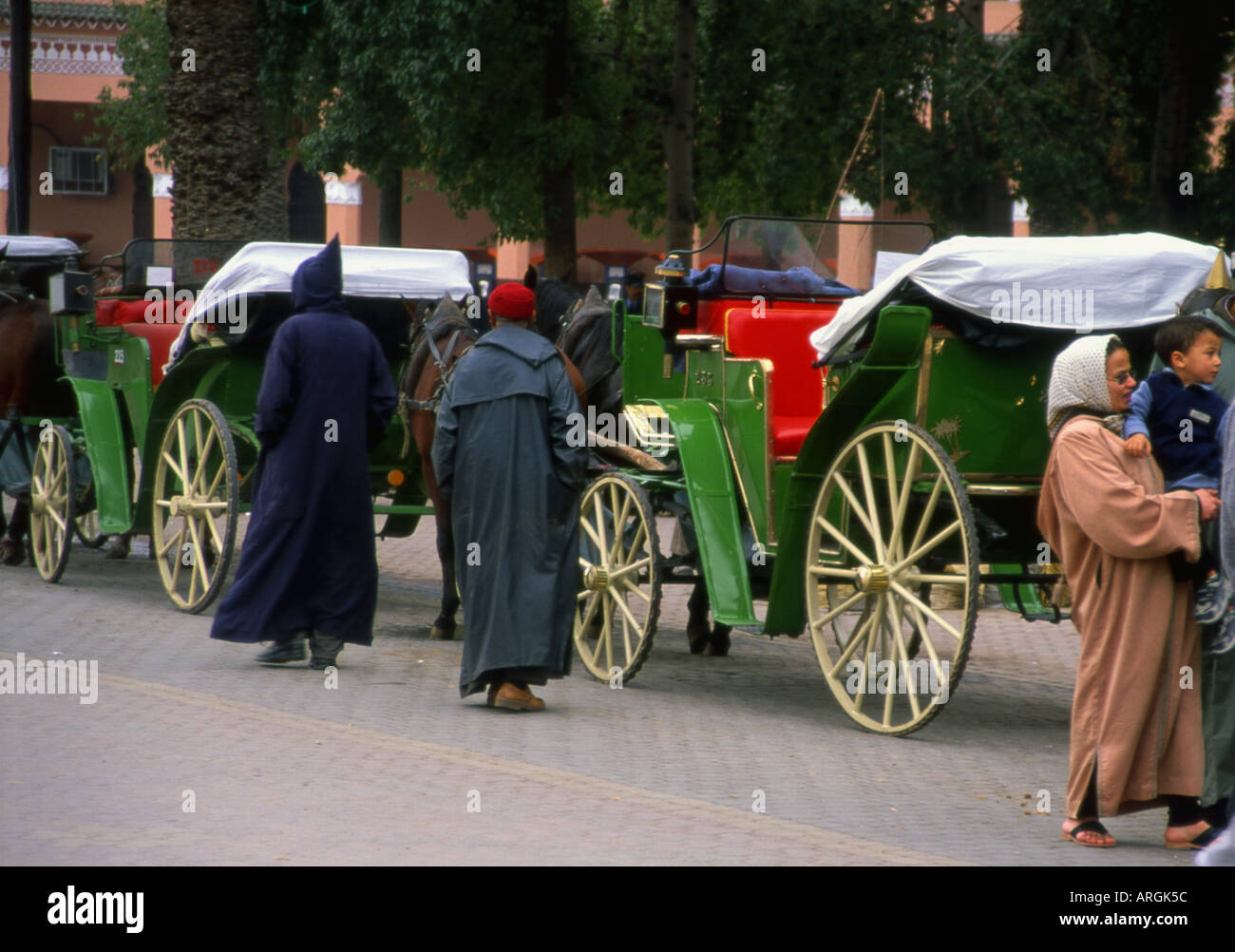 Marrakesh Marakesh Red City Southwestern Morocco Maghreb Maghrebian ...