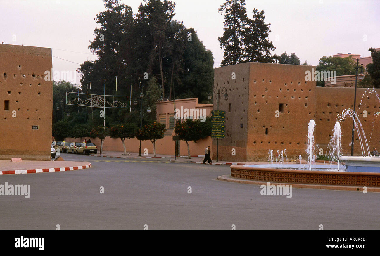 Marrakesh Marakesh Red City Southwestern Morocco Maghreb Maghrebian ...
