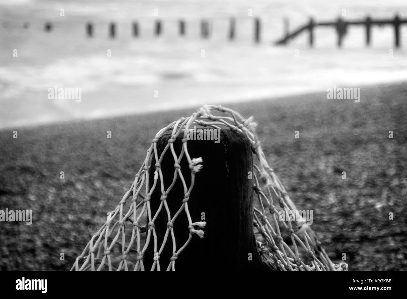 Washed out beach Black and White Stock Photos & Images - Alamy