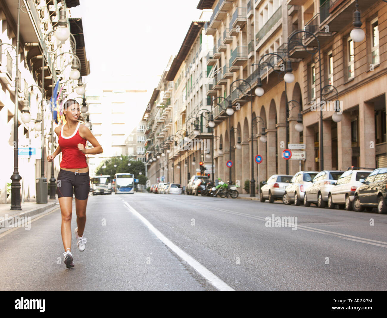 Run Lady Side View High Resolution Stock Photography and Images - Alamy