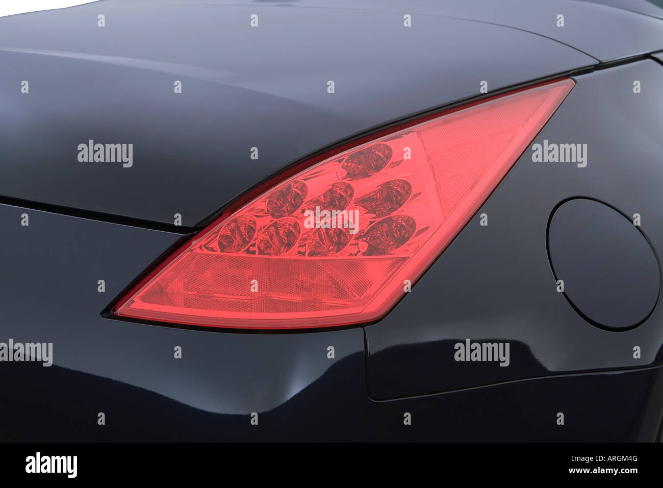 2007 Nissan 350Z Roadster Touring in Blue - Tail light Stock Photo - Alamy