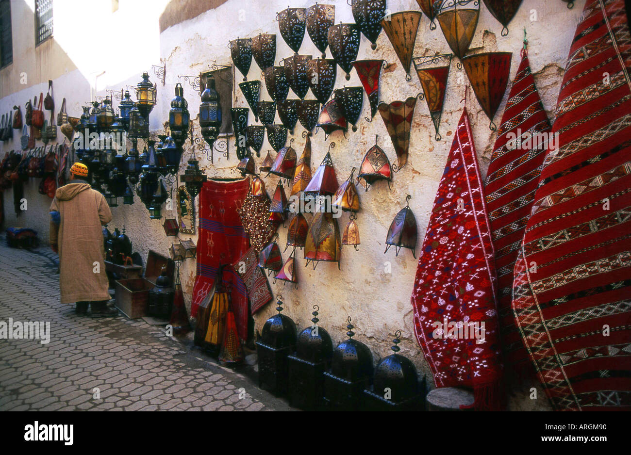 Fes el Bali the Old Medina Fez Fès-Boulemane Northern Morocco Maghreb ...