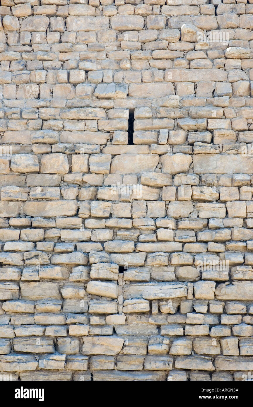 Stone walls, Karak, Kerak, Crusader castle, redoubt, Hashemite Kingdom ...