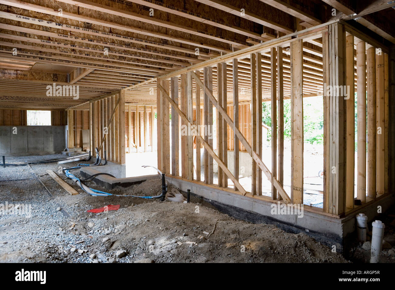 Timber Frame Wall Construction High Resolution Stock Photography and ...