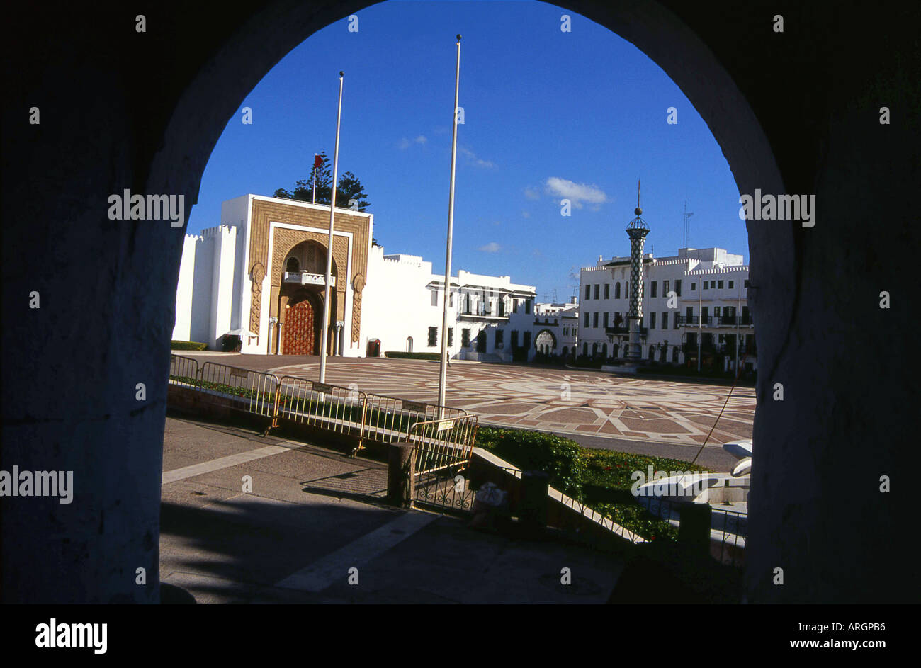 Bab er-Rouah Royal Palace Tetouan Place Hassan II Square Tetuan Tangier ...