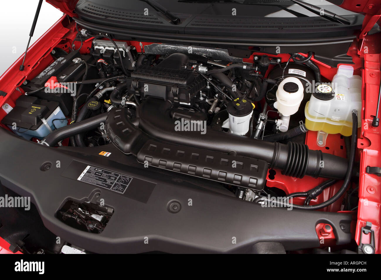 in Red - Engine Stock Photo - Alamy