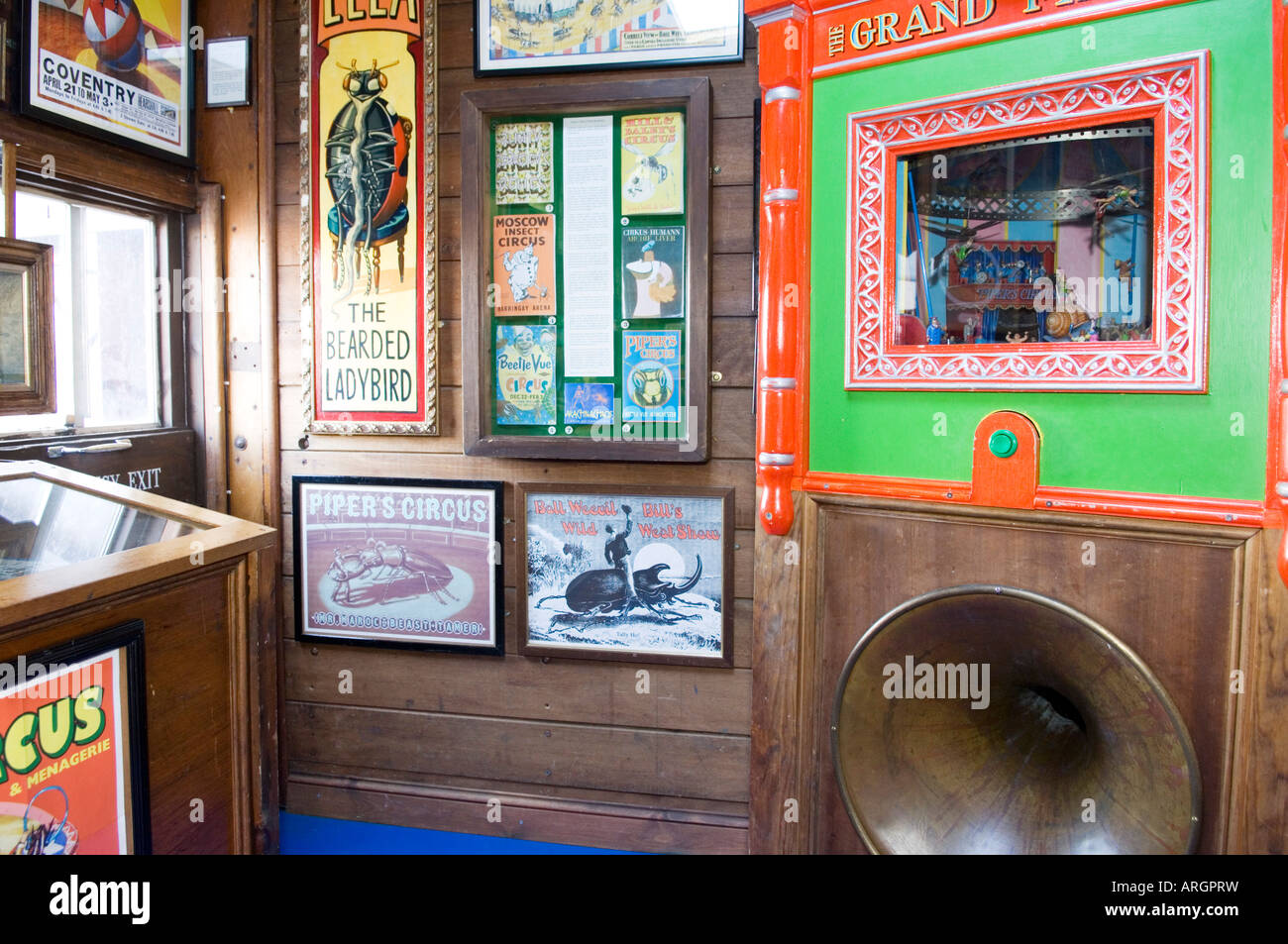 The insect traveling circus and musem Stock Photo - Alamy