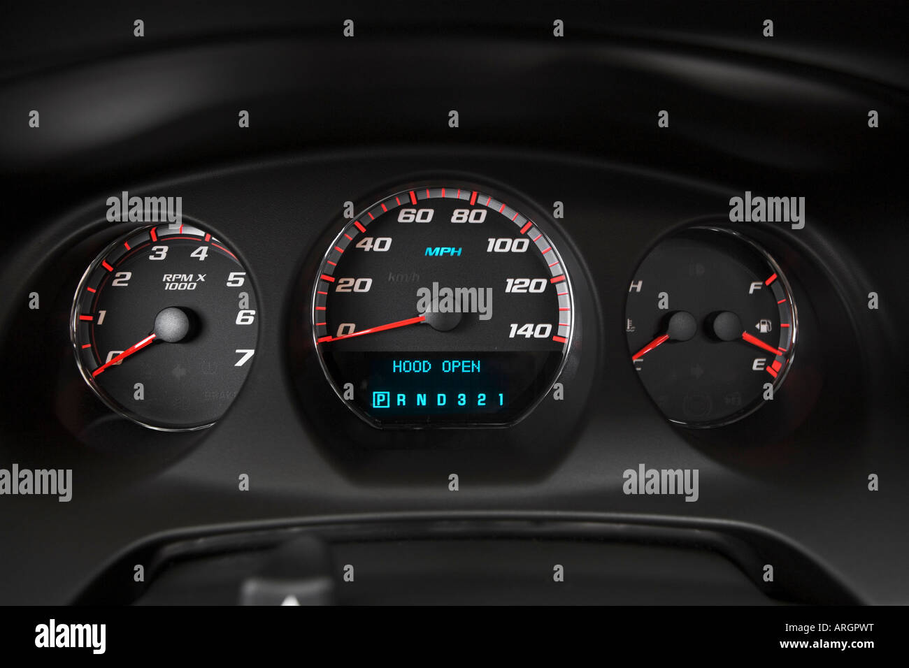 2007 Chevrolet Monte Carlo SS in Black - Speedometer/tachometer Stock ...