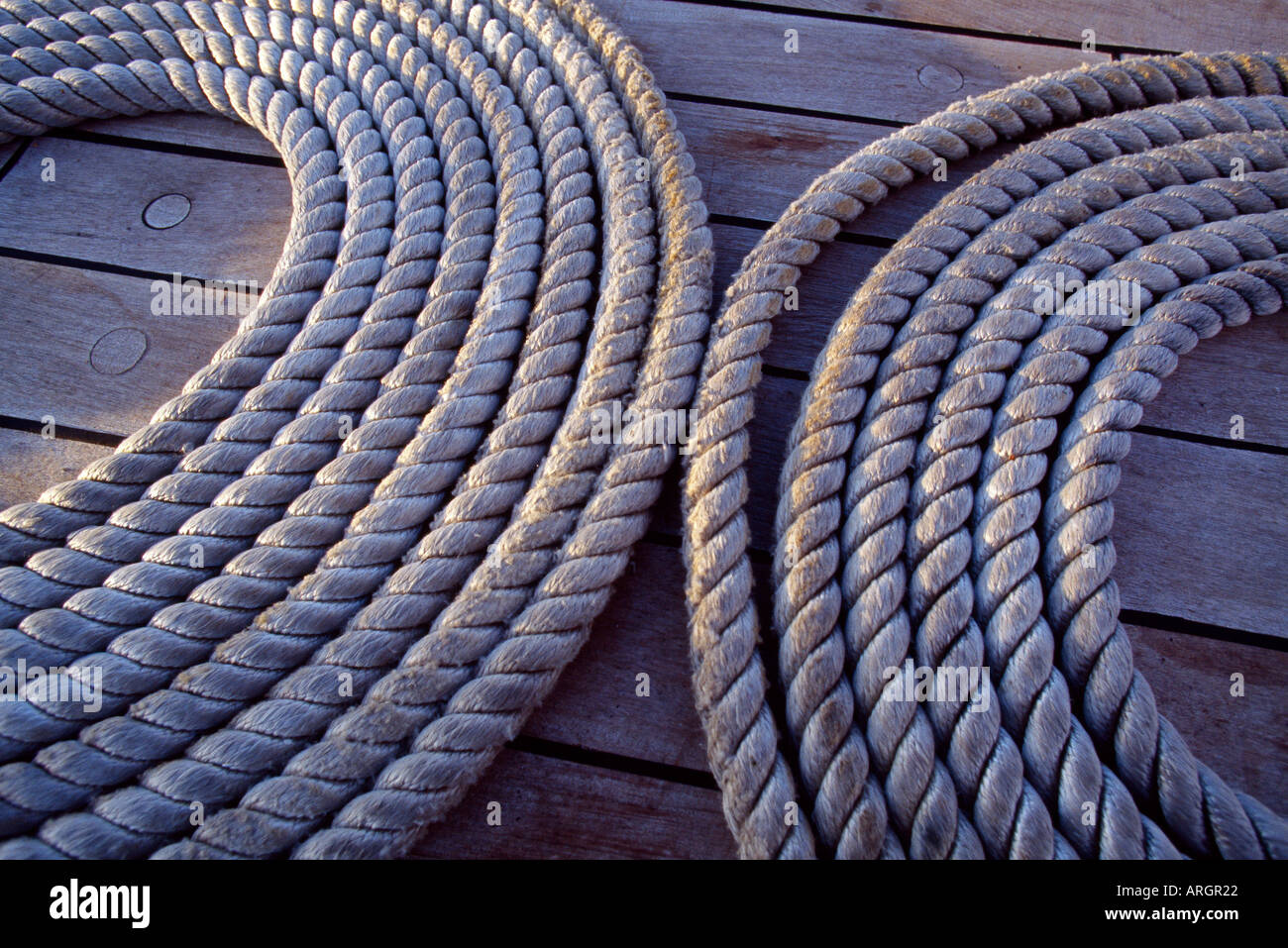 detail of ropes Stock Photo - Alamy