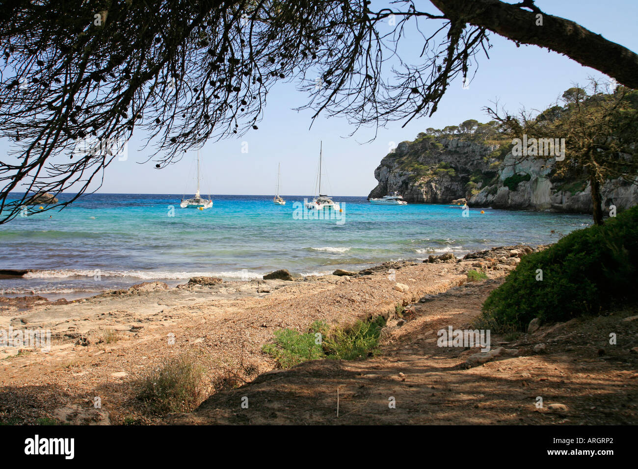 Menorca south coast beaches hi-res stock photography and images - Alamy