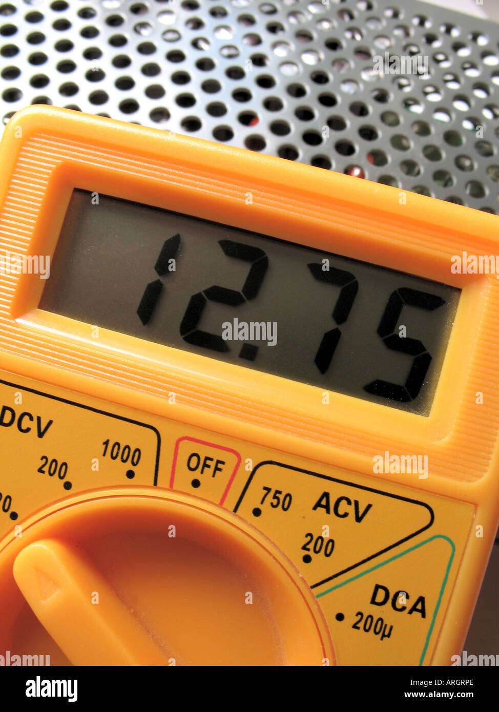 Meter ac dc voltage hi-res stock photography and images - Alamy