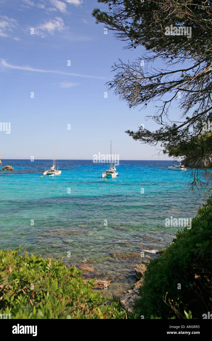 Menorca south coast beaches hi-res stock photography and images - Alamy