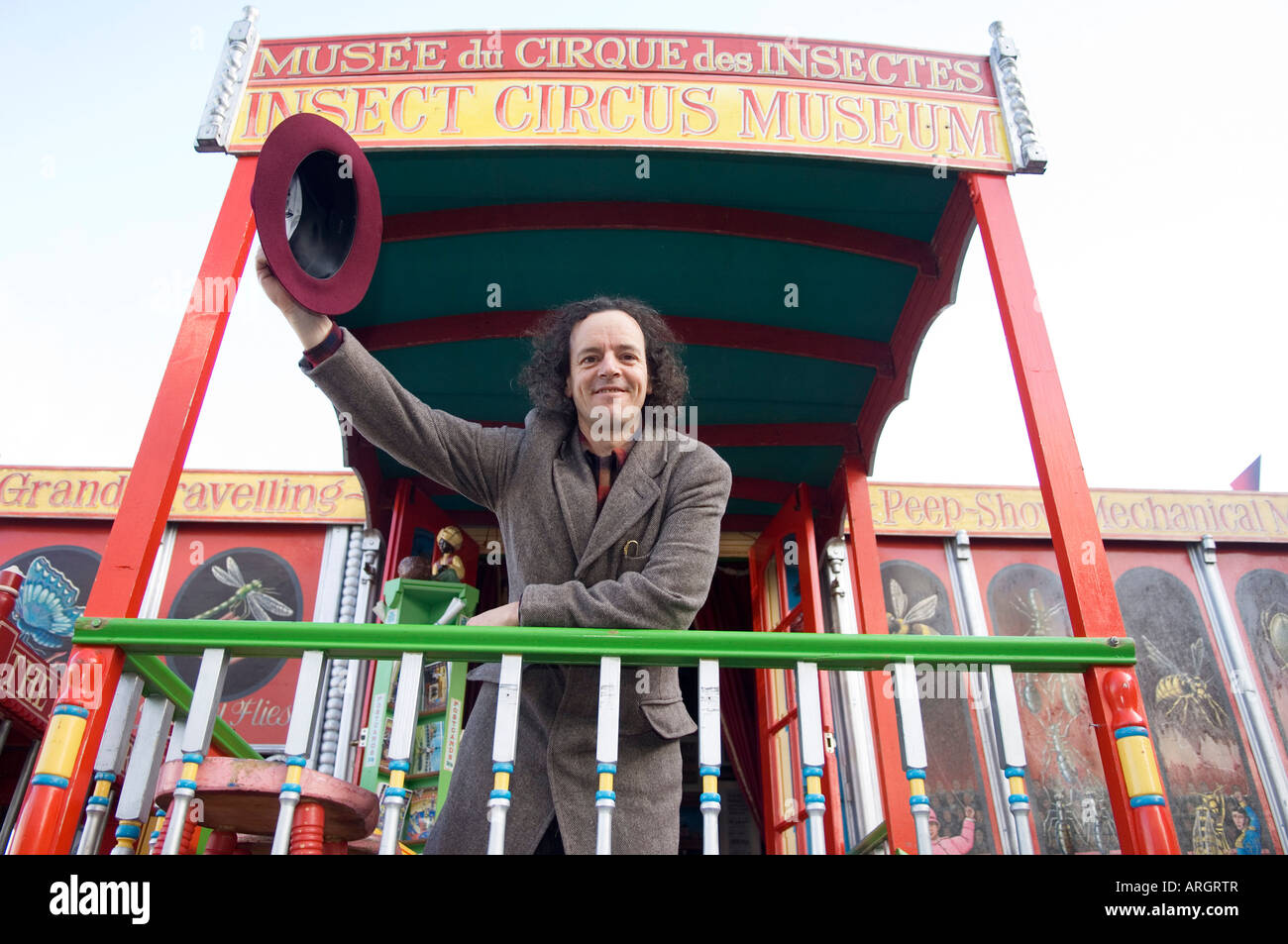 The insect traveling circus and musem Stock Photo - Alamy