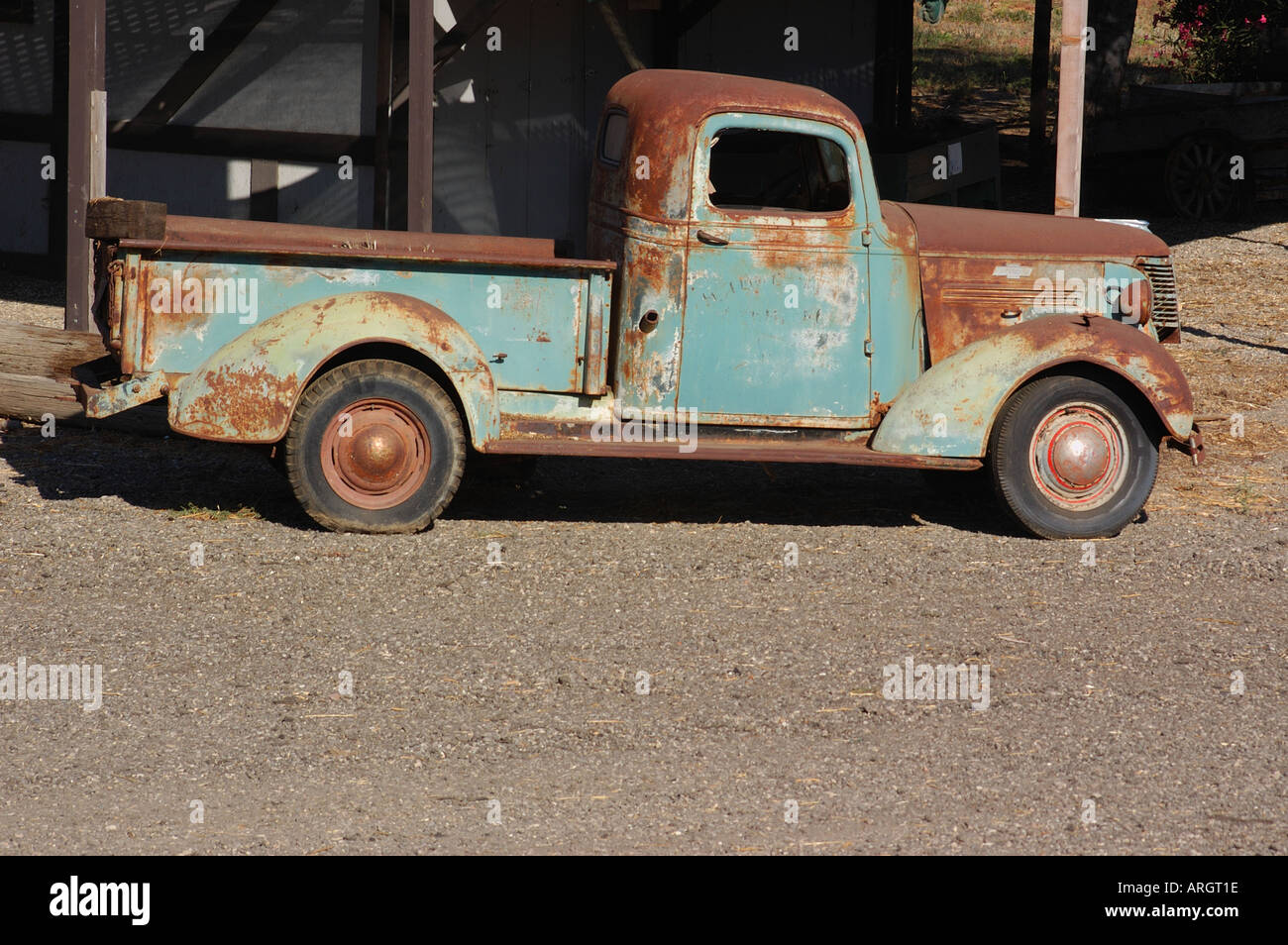 Old Ranch Truck Stock Photo - Alamy