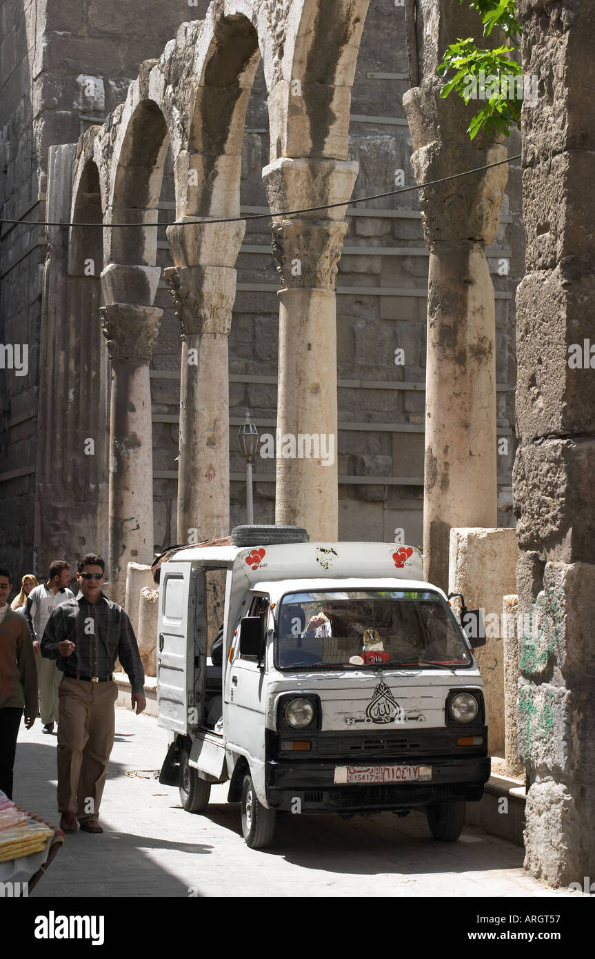 street in Damascus Syria Stock Photo - Alamy