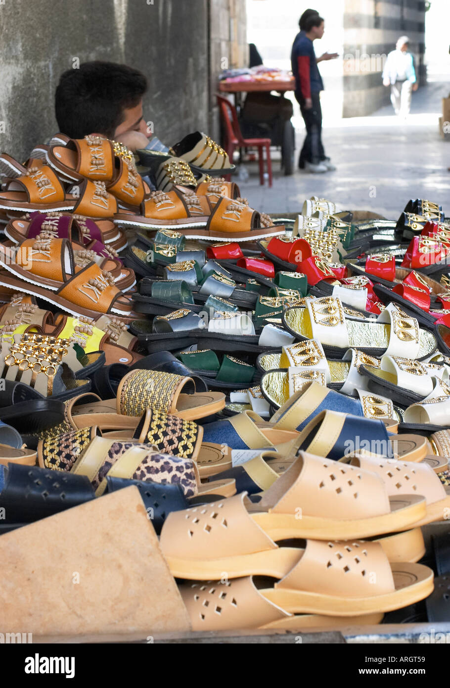 Muslim shoes ancient hi-res stock photography and images - Alamy