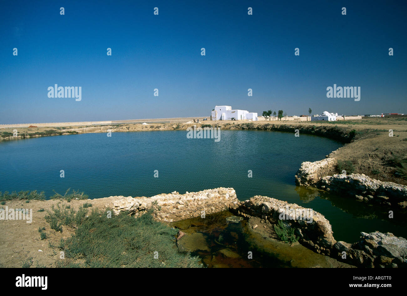 Aghlabid basins in kairouan tunisia hi-res stock photography and images ...