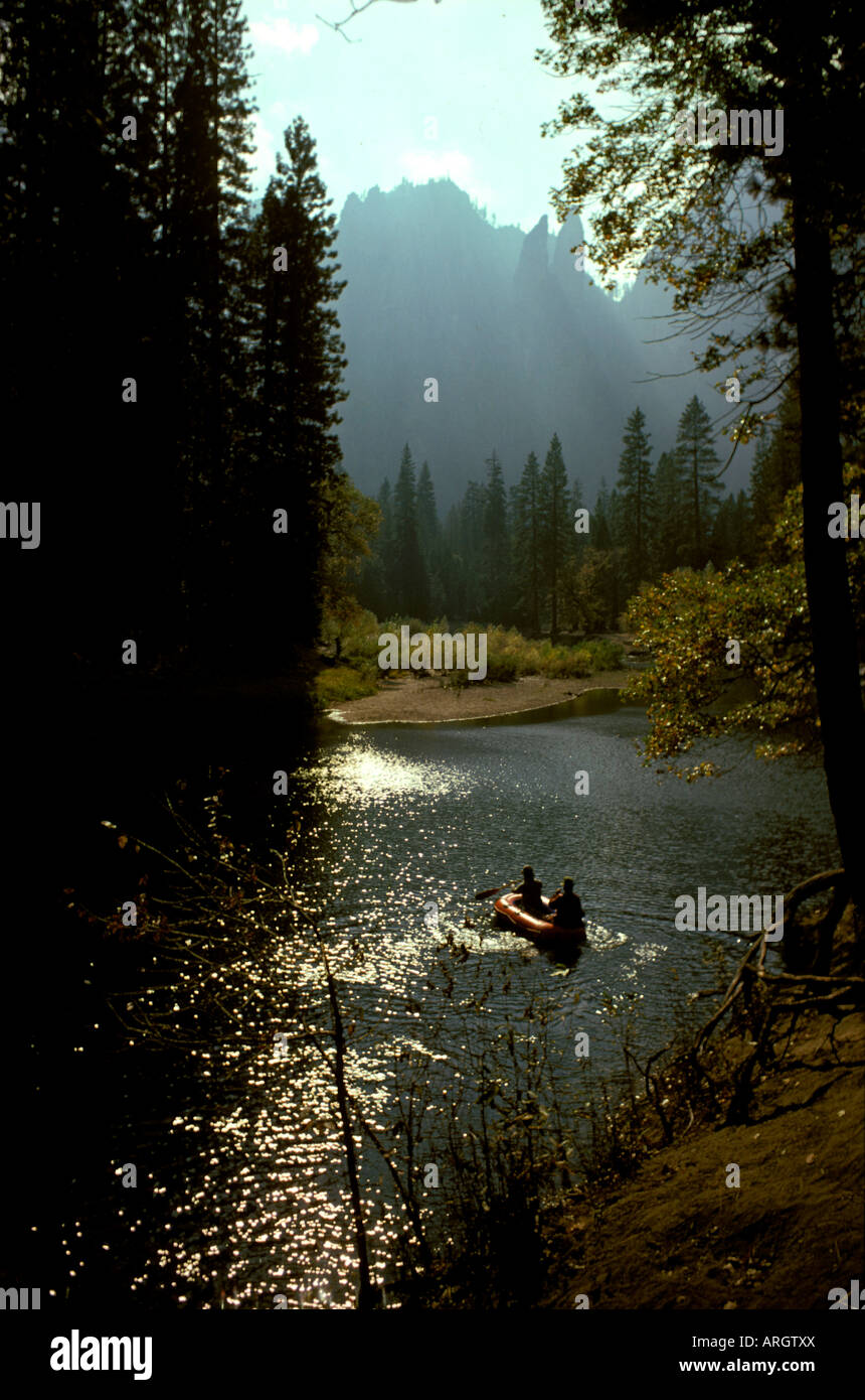 Rafting merced river yosemite hi-res stock photography and images - Alamy