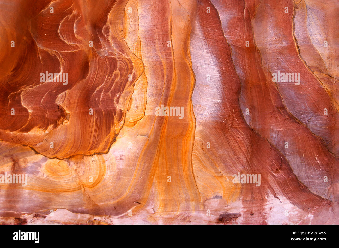 Petra Jordan Sandstone Rock Stock Photo - Alamy