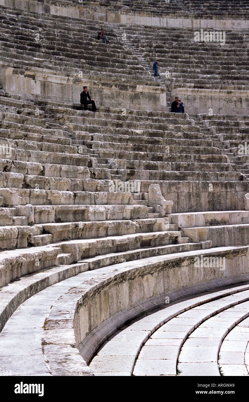 The Roman theatre in Amman Jordan Stock Photo - Alamy