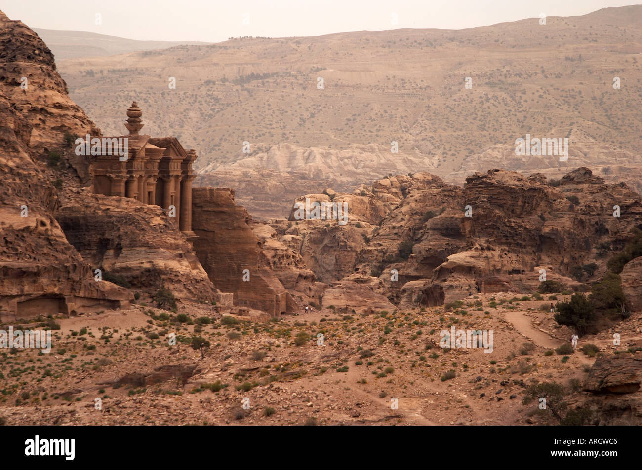 Petra Jordan The Ad Dayr The Monastery Stock Photo - Alamy Petra Jordan The Ad Dayr The Monastery Stock Photo - Alamy