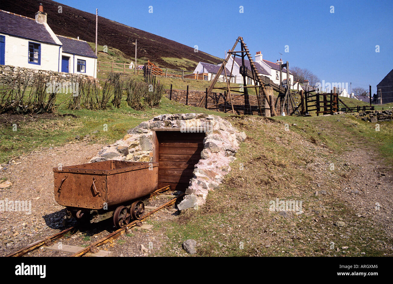 Wanlockhead has been a lead minig town since the Roman times and ...