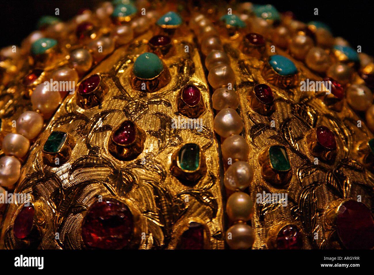 Exhibition of valuables Stock Photo - Alamy