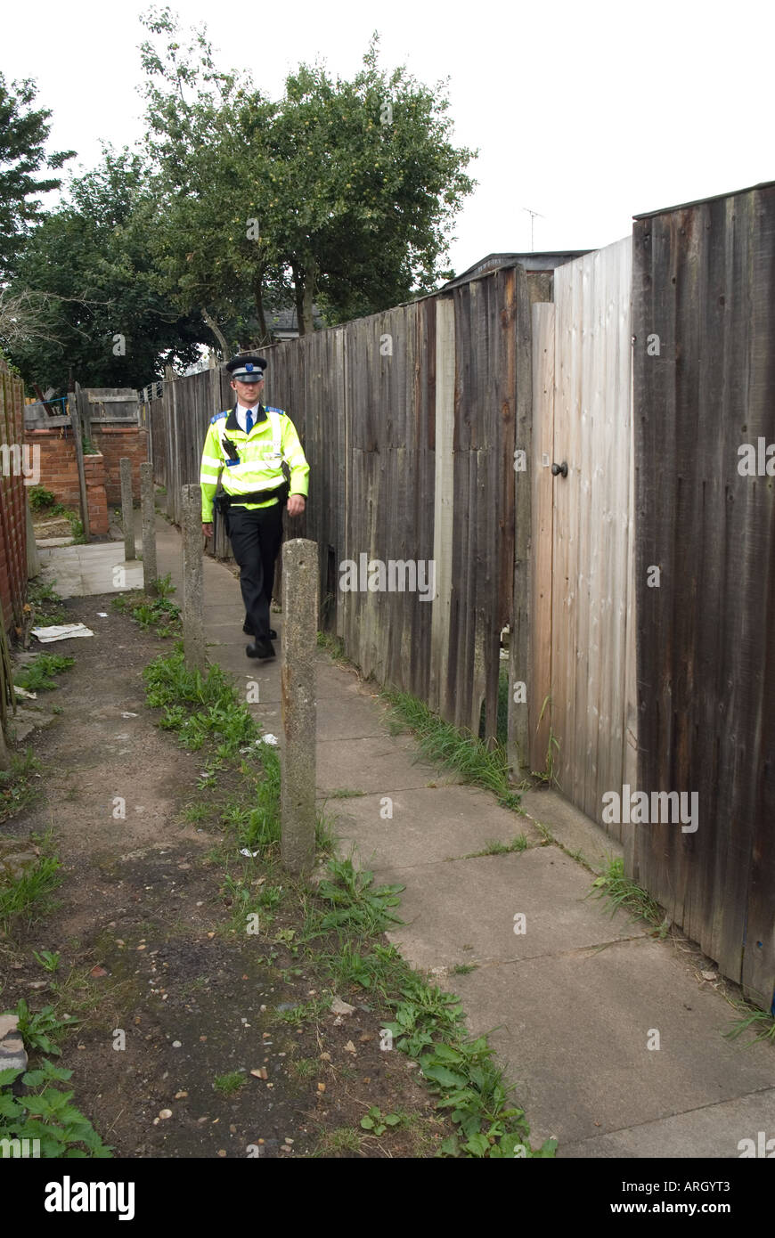 A Police Community Support Officer PCSO On Duty In Coventry United a-police-community-support-officer-pcso-on-duty-in-coventry-united