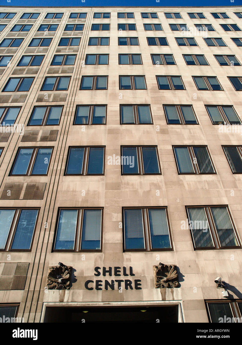 The Shell Centre Belvedere Road Lambeth London England Stock Photo - Alamy