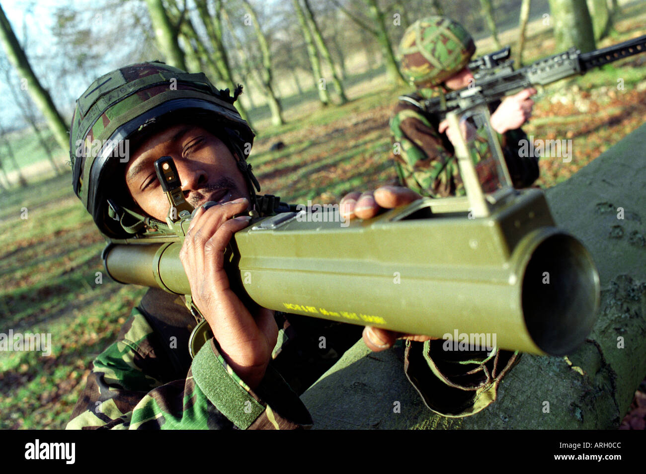 Members british forces on exercise hi-res stock photography and images ...