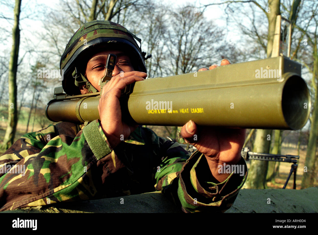 Members british forces on exercise hi-res stock photography and images ...