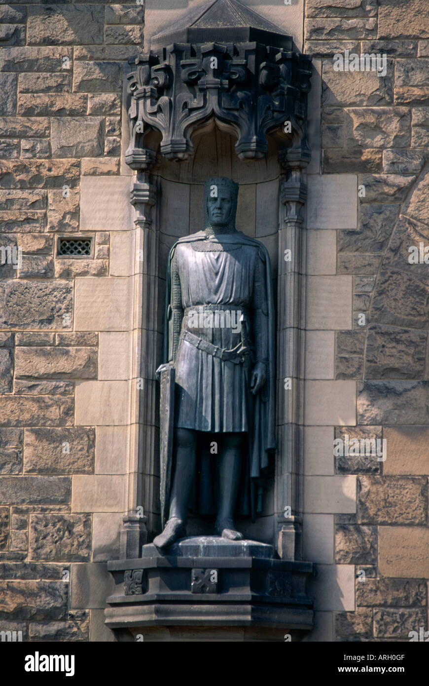Statue bruce edinburgh castle scotland hi-res stock photography and ...