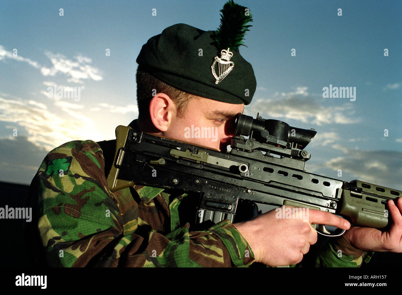 Members of the British Army on exercise Stock Photo - Alamy