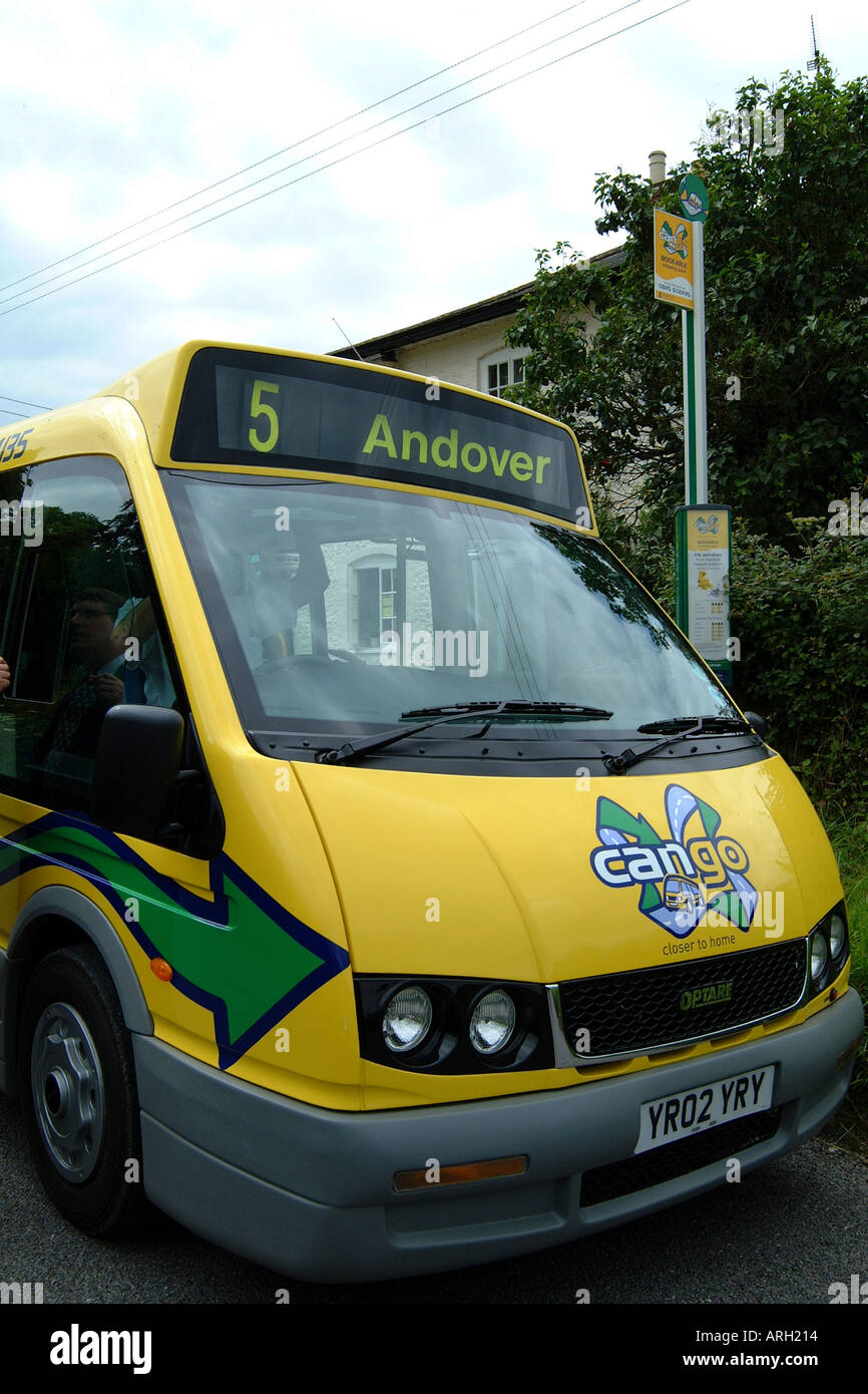 Community Public Bus Services Dial a Ride CANGO in Hampshire Southern ...