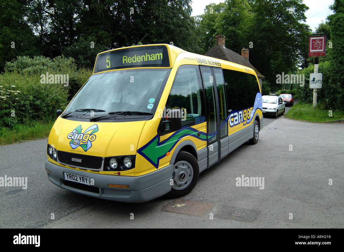 Community Public Bus Services Dial a Ride CANGO Near Andover Hampshire ...